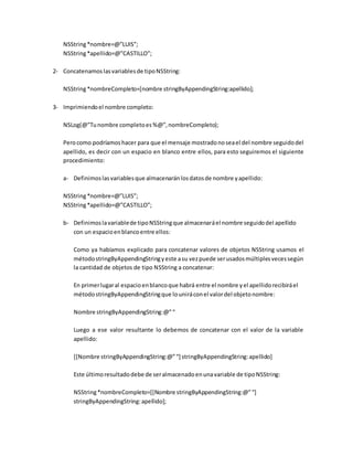 Tutorial de Objective C | PDF