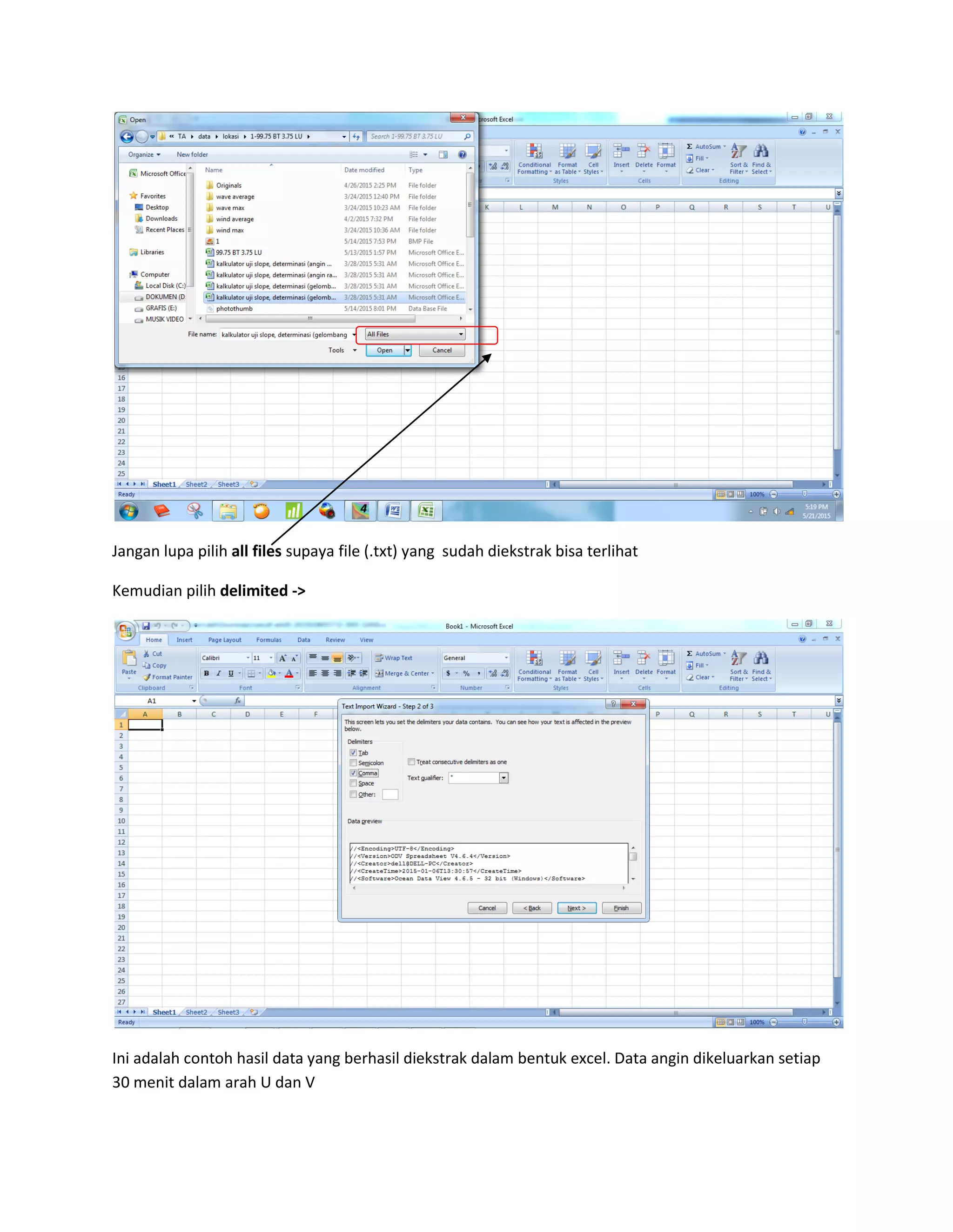 Tutorial Ocean Data View dan Panoply | PDF