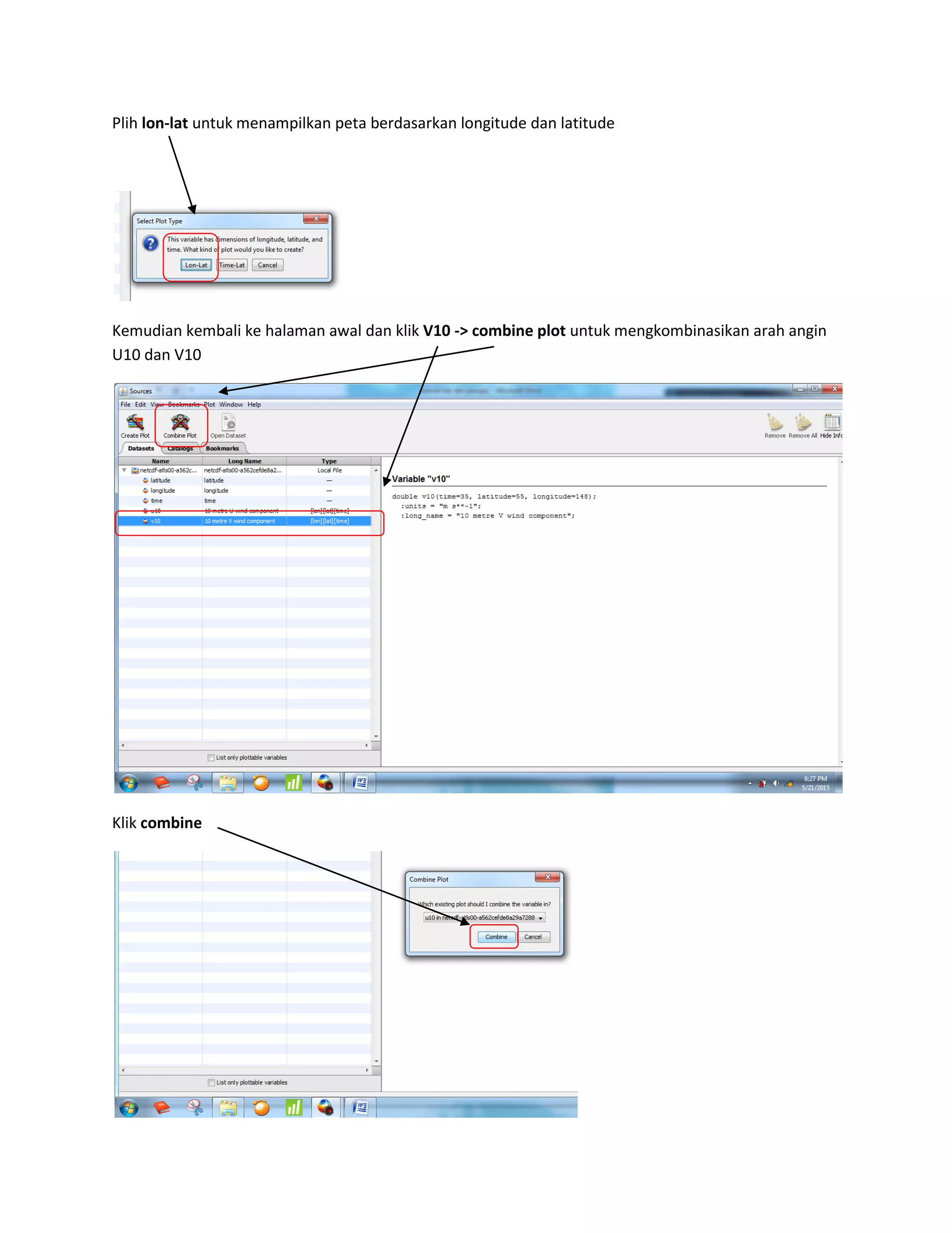 Tutorial Ocean Data View dan Panoply | PDF