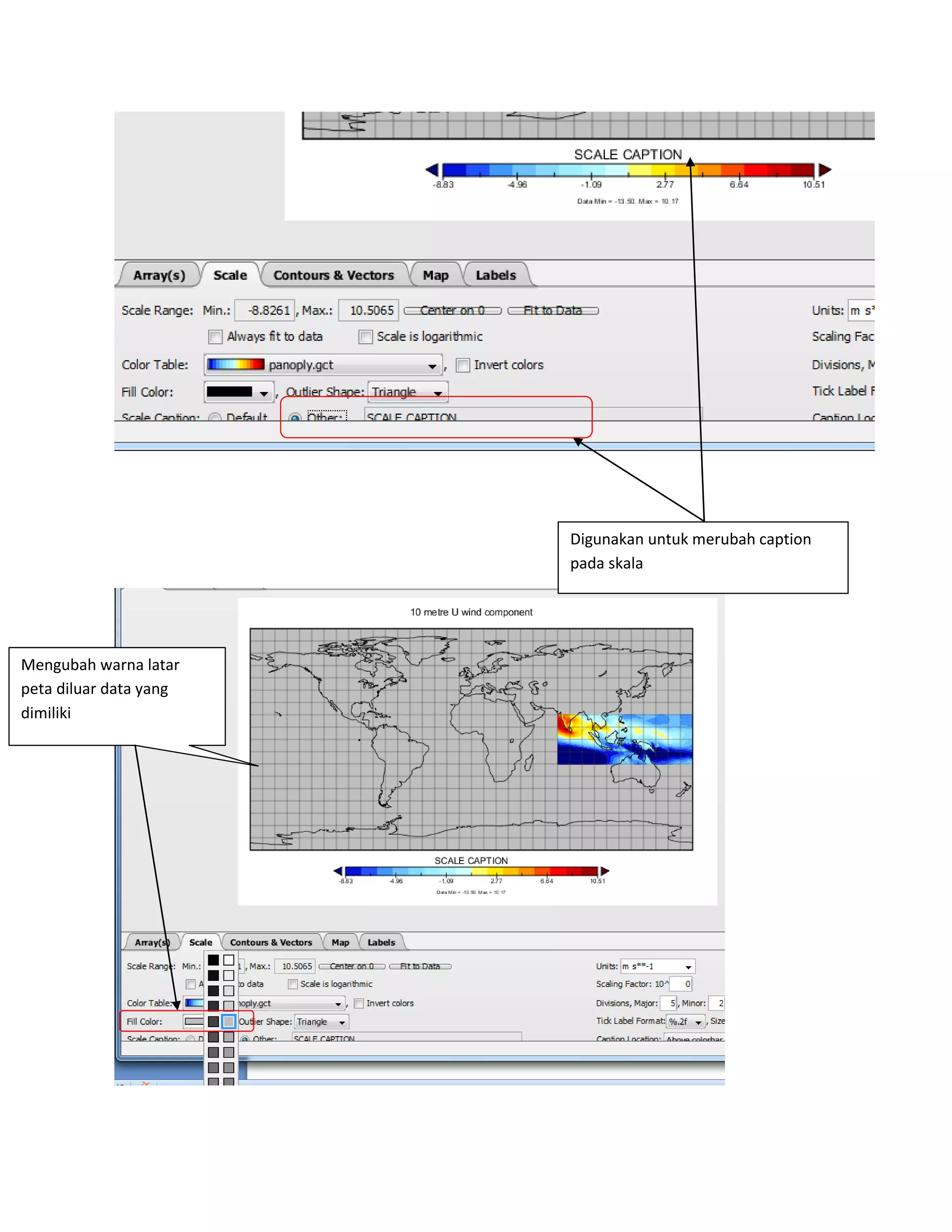 Tutorial Ocean Data View dan Panoply | PDF