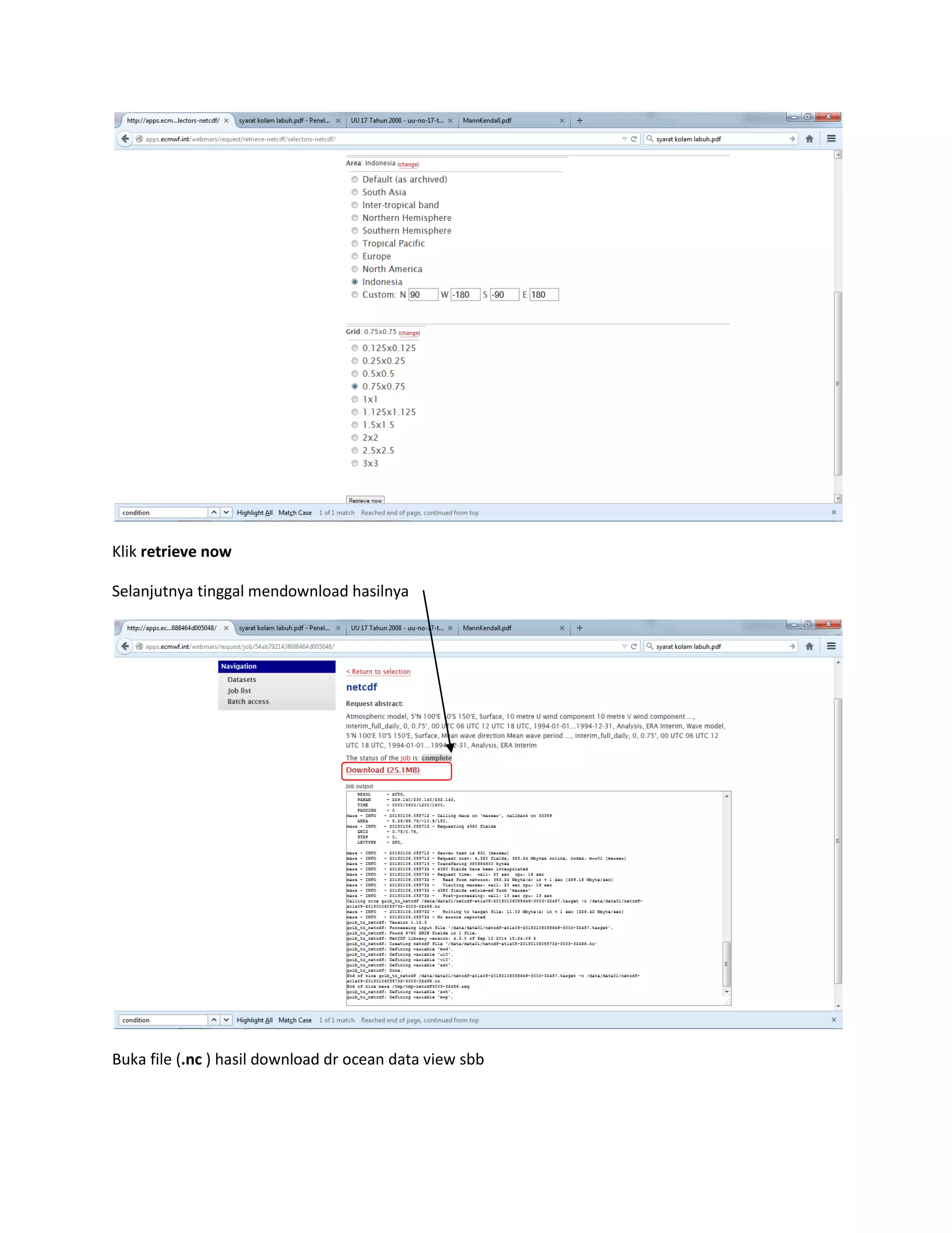 Tutorial Ocean Data View dan Panoply | PDF