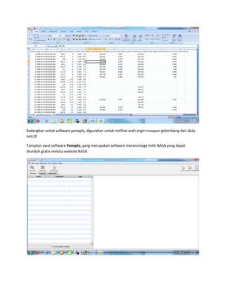 Tutorial Ocean Data View dan Panoply | PDF