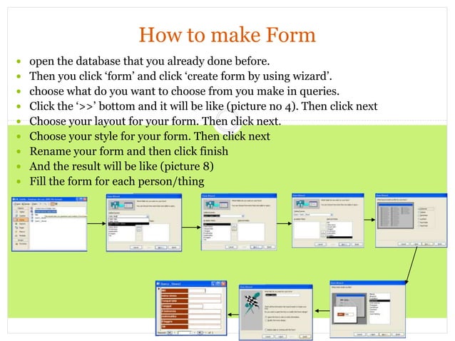 Tutorial of microsoft access 2003 | PPTX | Databases | Computer Software and Applications
