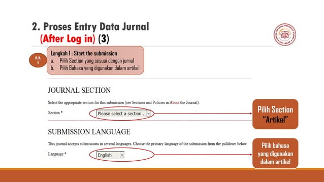 Tutorial ojs untuk author | PDF