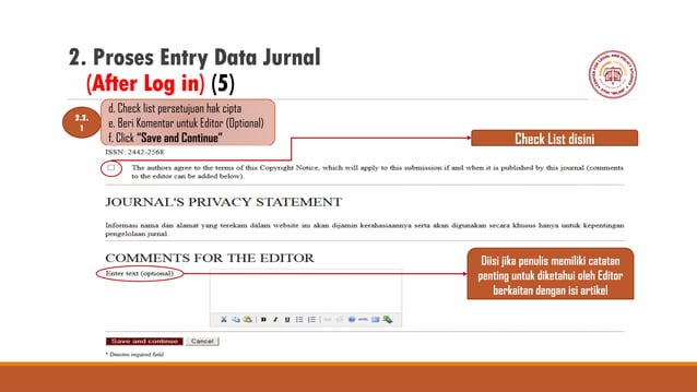 Tutorial ojs untuk author | PDF