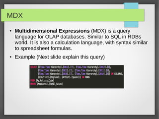 Tutorial olap4j | PPT