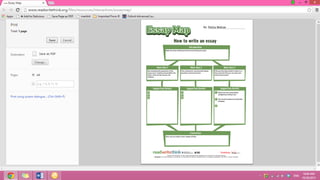 Tutorial on Essay Map | PDF