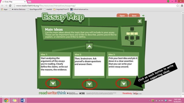 Tutorial on Essay Map | PPT