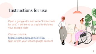 Tutorial on how to create escape rooms | PDF