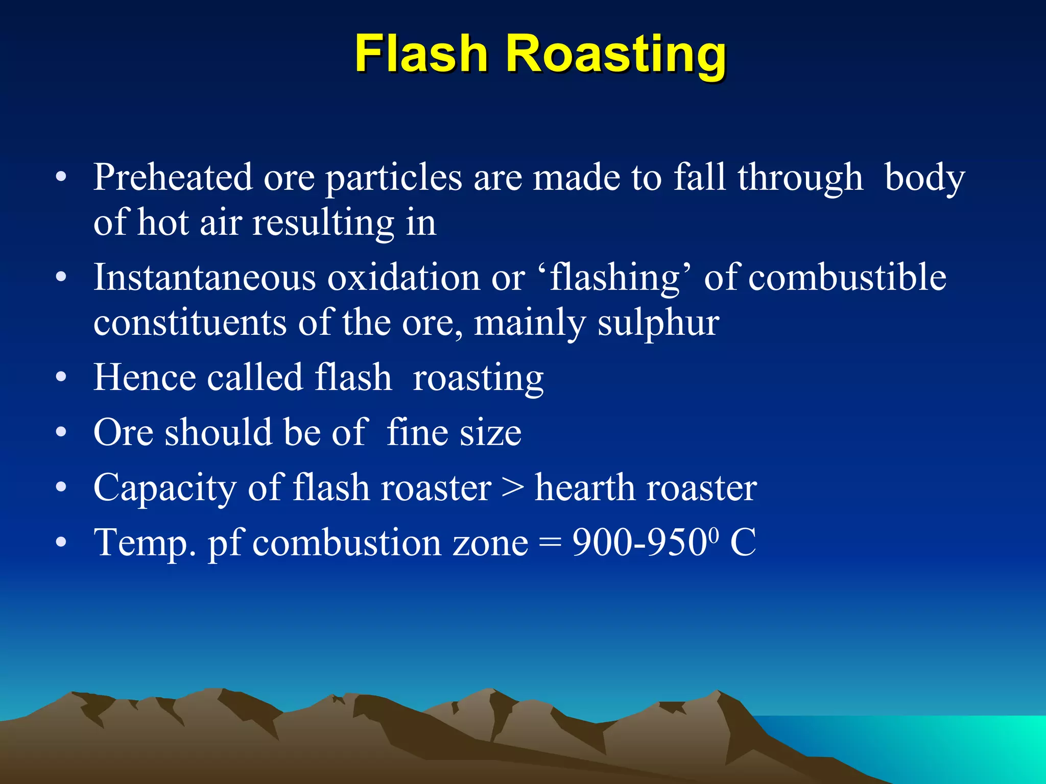 Tutorial on roasting furnaces final | PPT