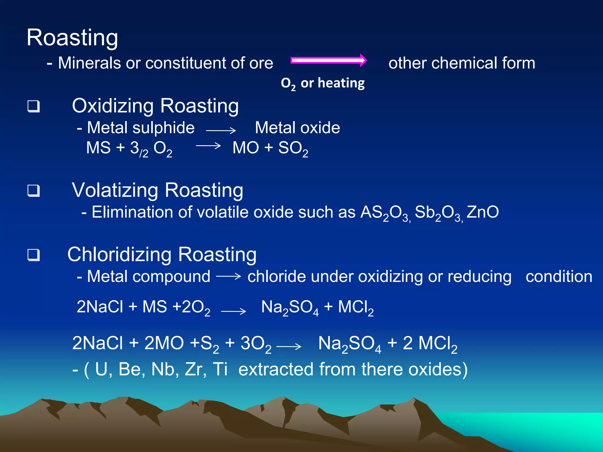 Tutorial on roasting furnaces s.d.kahar | PPTX