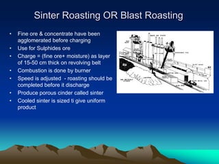 Tutorial on roasting furnaces s.d.kahar | PPTX