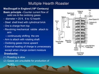 Tutorial on roasting furnaces s.d.kahar | PPTX