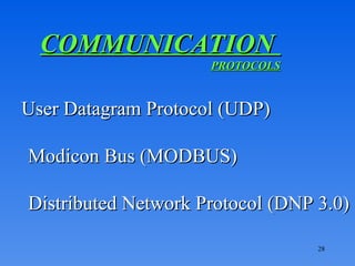 TutorialOnSCADASystem more detailed of the ppt | PPT