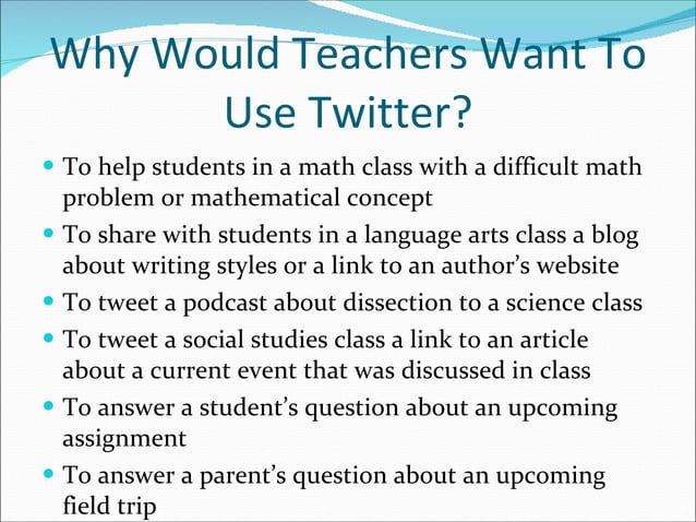 Tutorial on twitter in the lmc | PPT