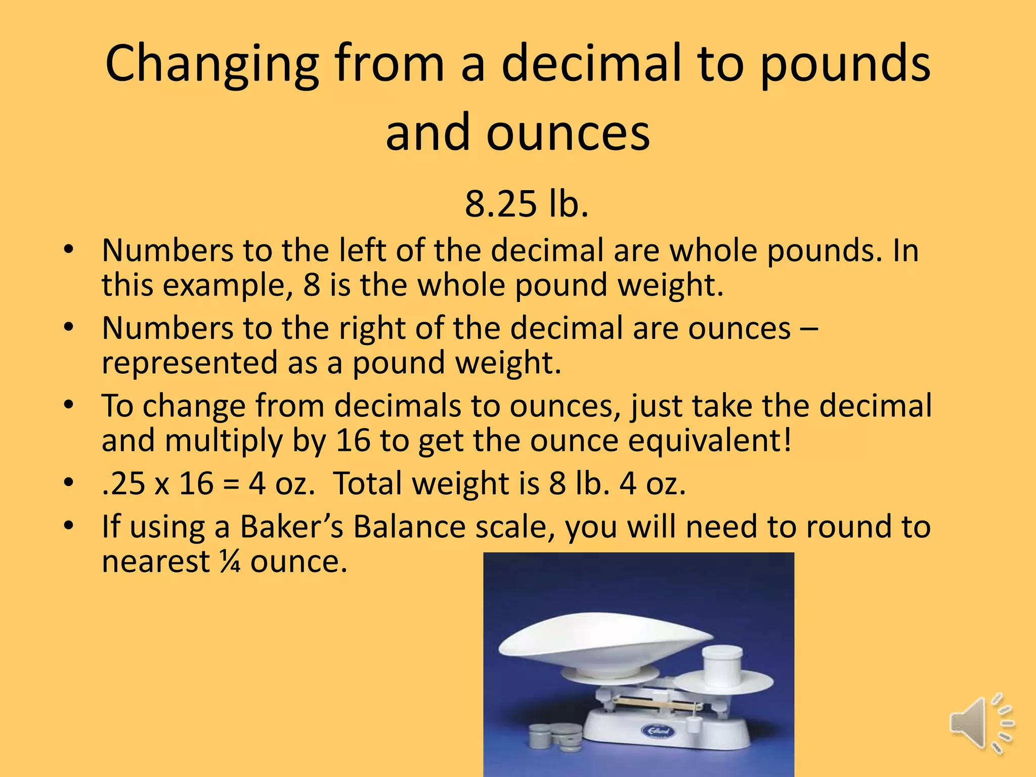 Tutorial on using baker s_percentages | PPTX
