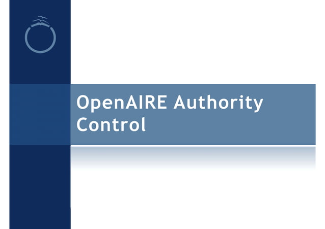 Tutorial OpenAIRE Guidelines (final) | PDF