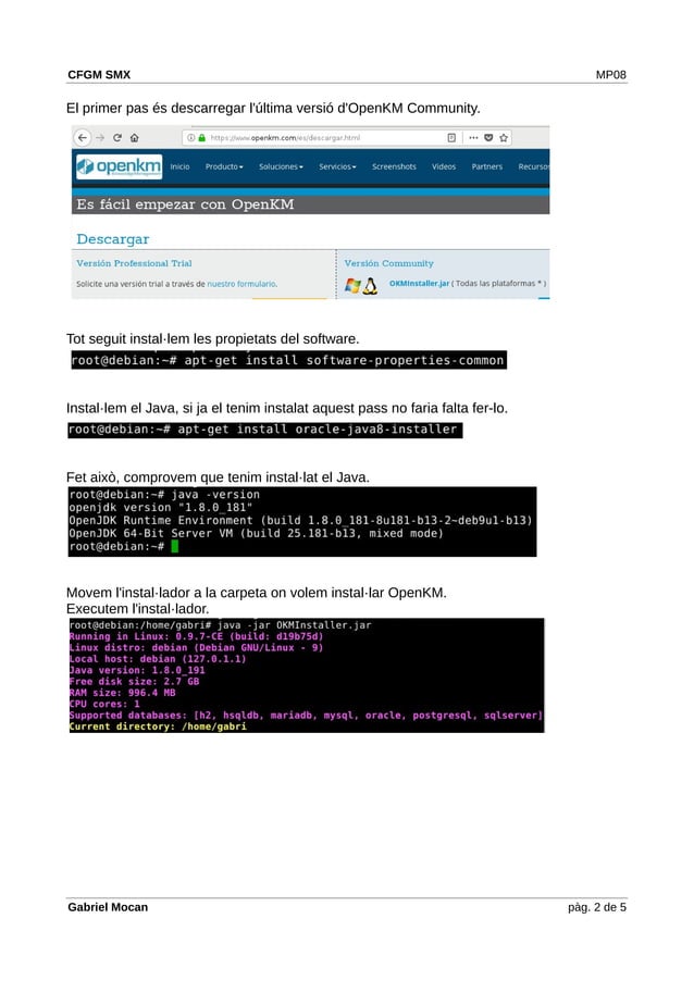 Tutorial openkm | PDF