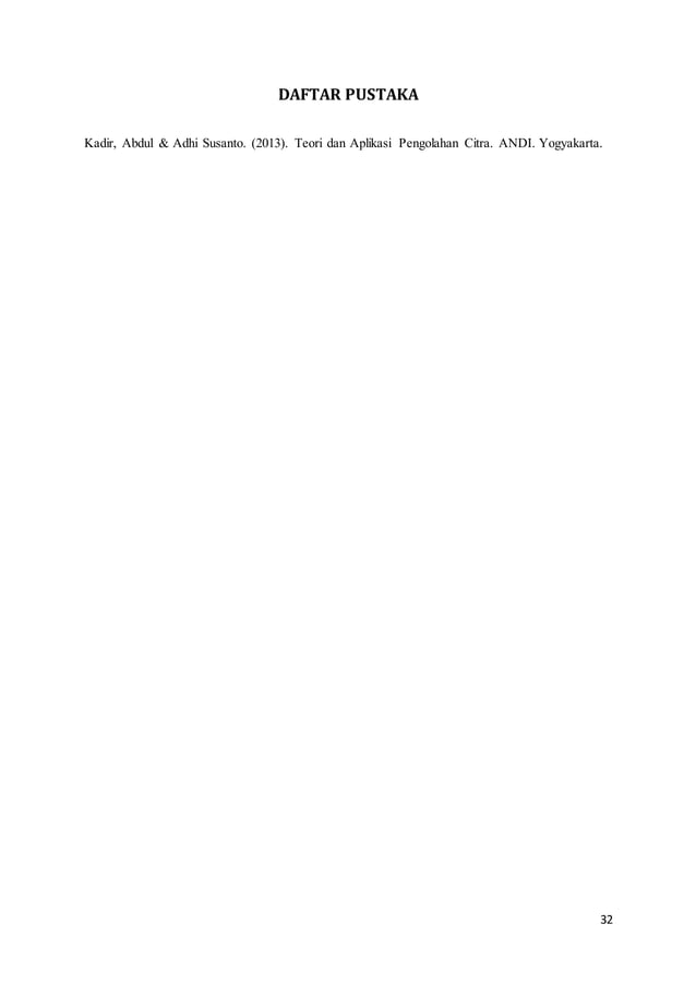 Tutorial operasi geometrik menggunakan octave | PDF