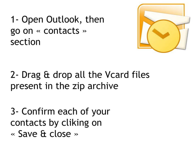 Tutorial Outlook | PPT