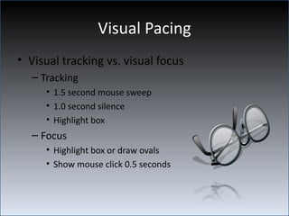 Tutorial Pacing | PPT