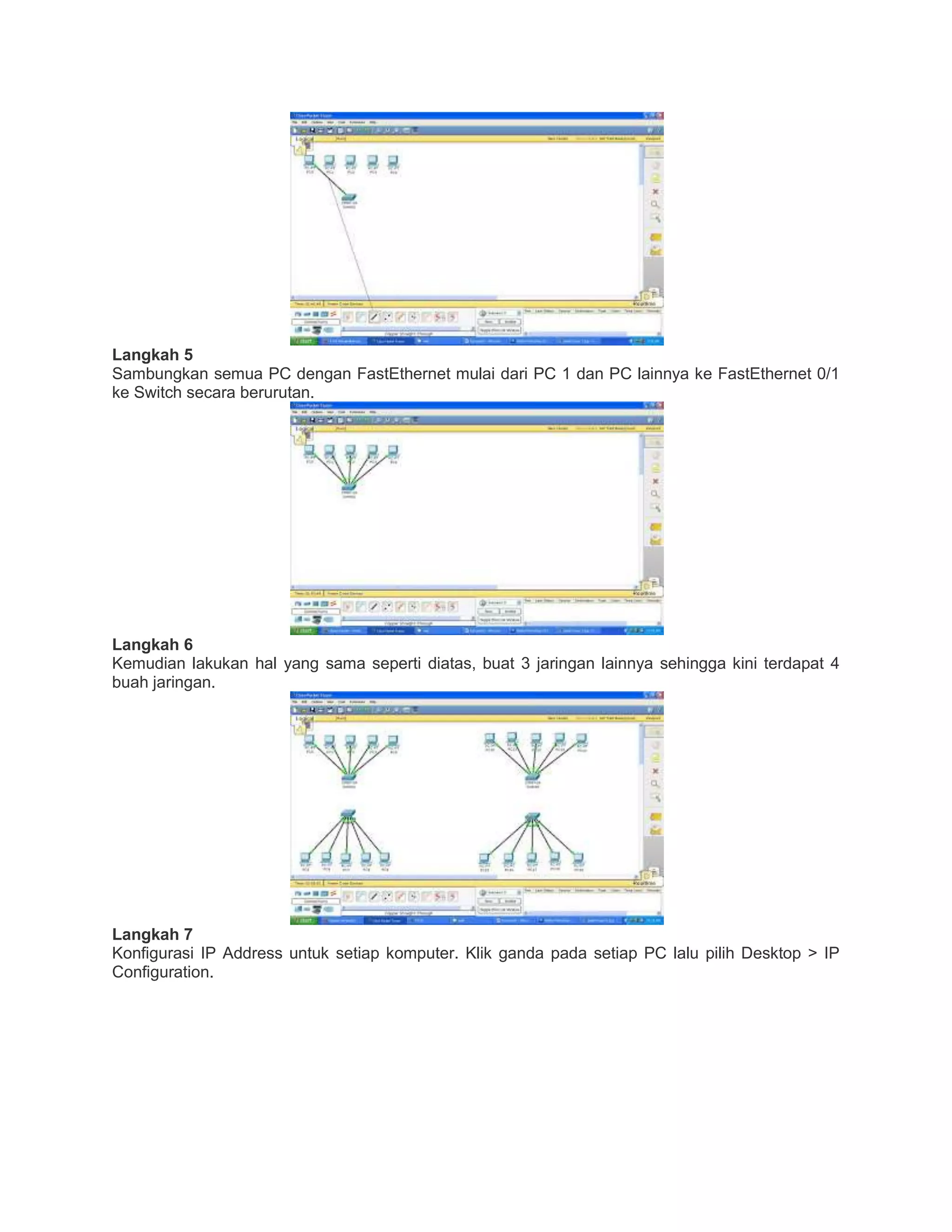 Tutorial packet tracer | PDF
