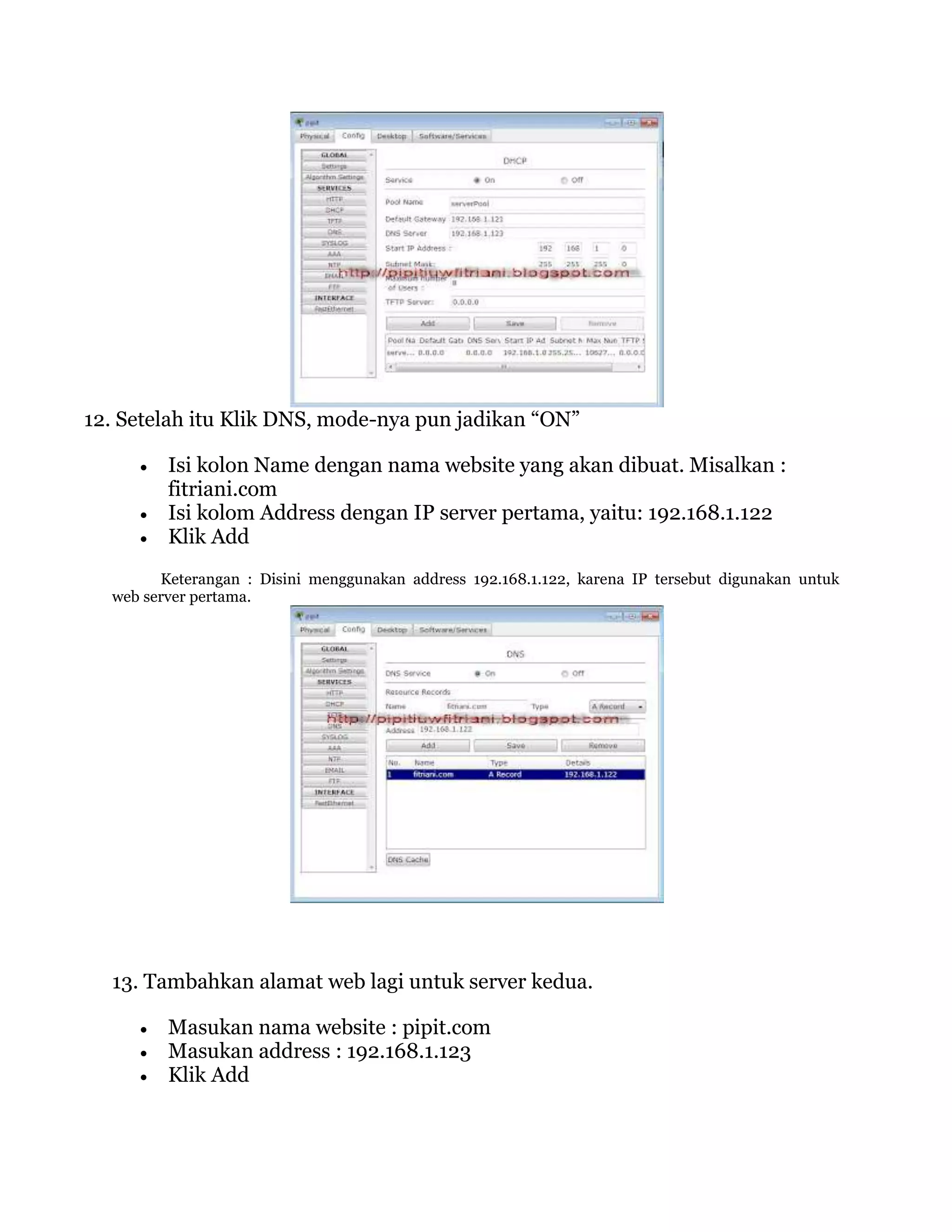 Tutorial packet tracer | PDF
