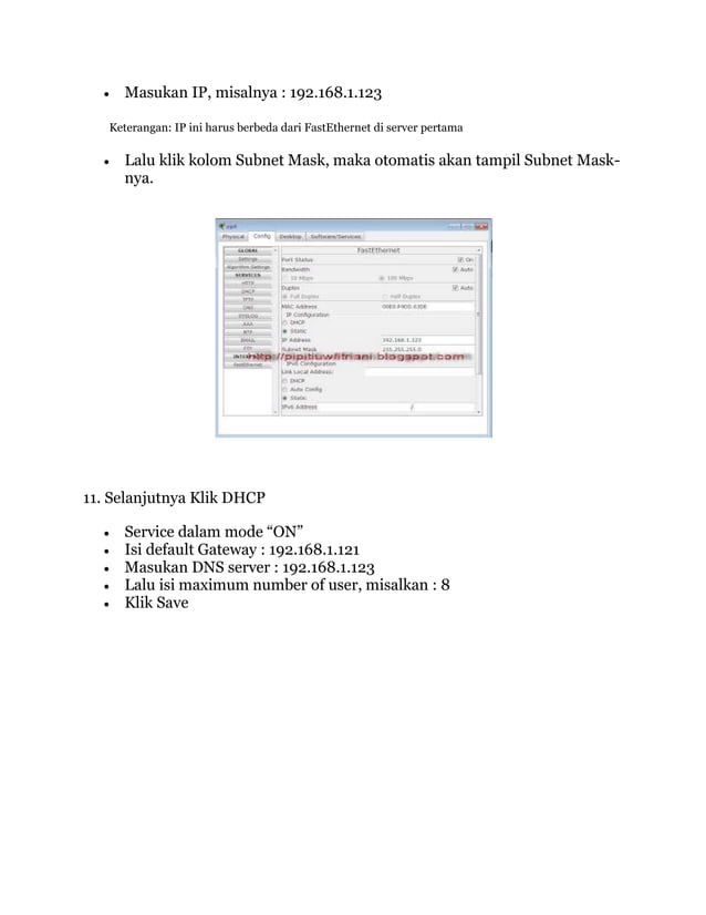 Tutorial packet tracer | PDF
