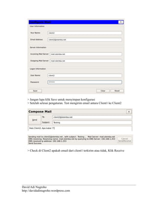 Tutorial Packet Tracer NAT DHCP DNS Web Server FTP Email NTP SSH TELNET | PDF