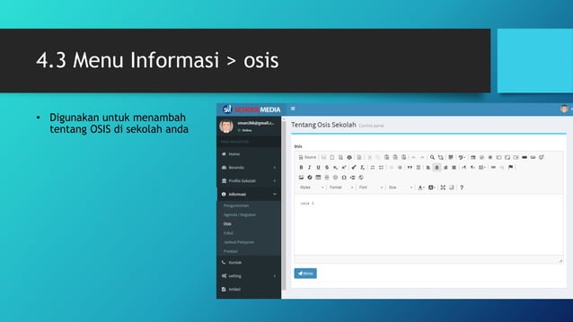 Tutorial Panduan Penggunaan CMS Sekolah Schoolmedia.pptx