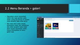 Tutorial Panduan Penggunaan CMS Sekolah Schoolmedia.pptx