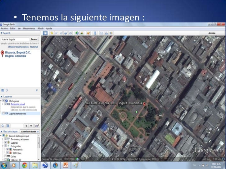 Tutorial para utilizar google earth