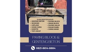 Tutorial Pemasangan Paving Block, Pemasok Paving Block Bulat Pengiriman ...