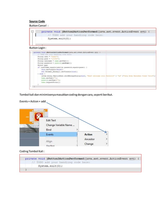 Tutorial pembuatan Aplikasi Java Berbasis CRUD klmpk_1 (Aplikasi Zakat) | PDF