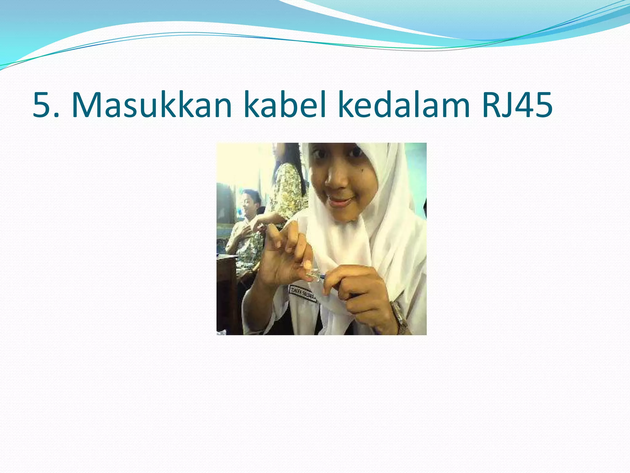 Tutorial pembuatan kabel straight dan cross over | PPTX