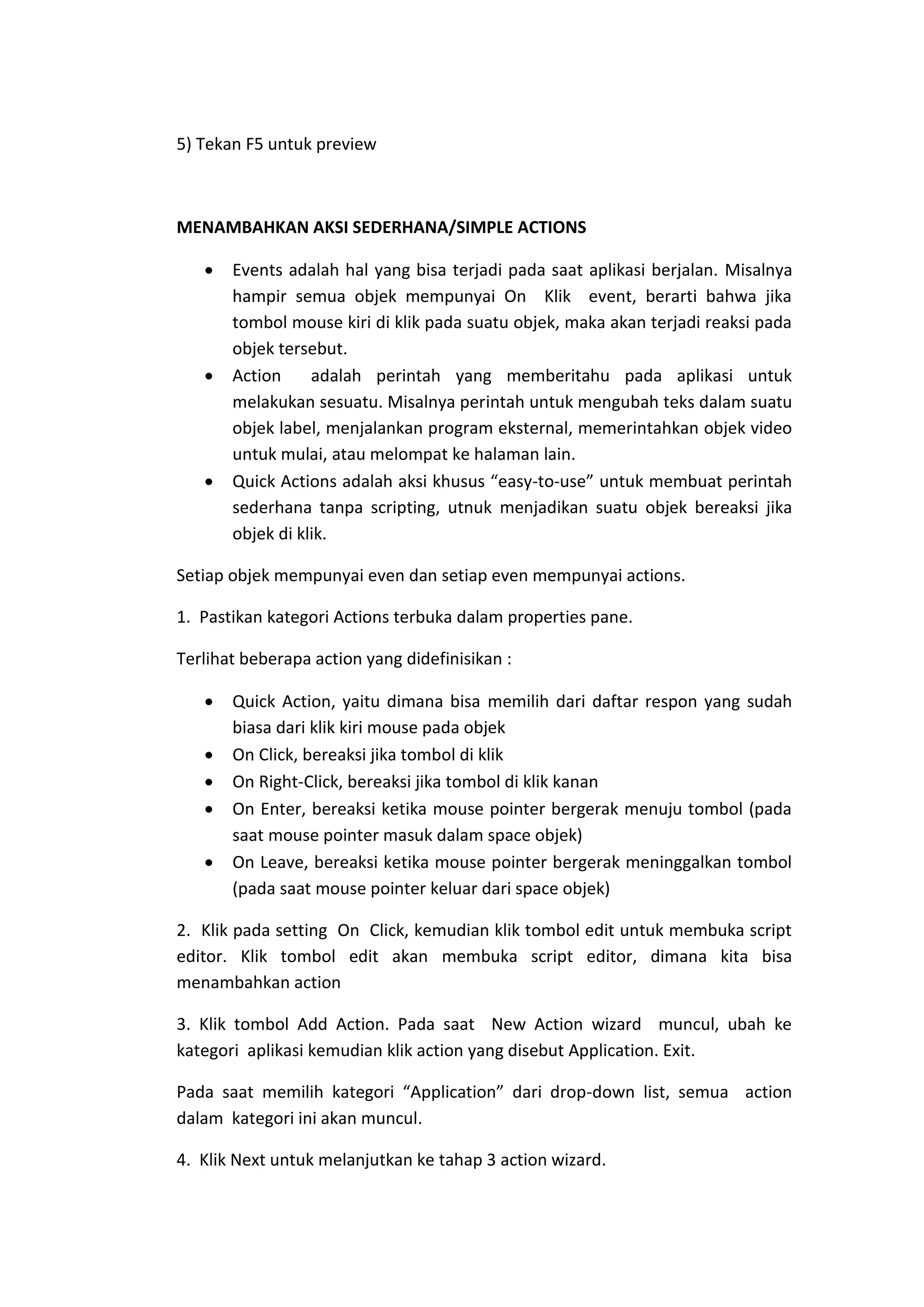 Tutorial pembuatan media pembelajaran dengan menggunakan autoplay | PDF