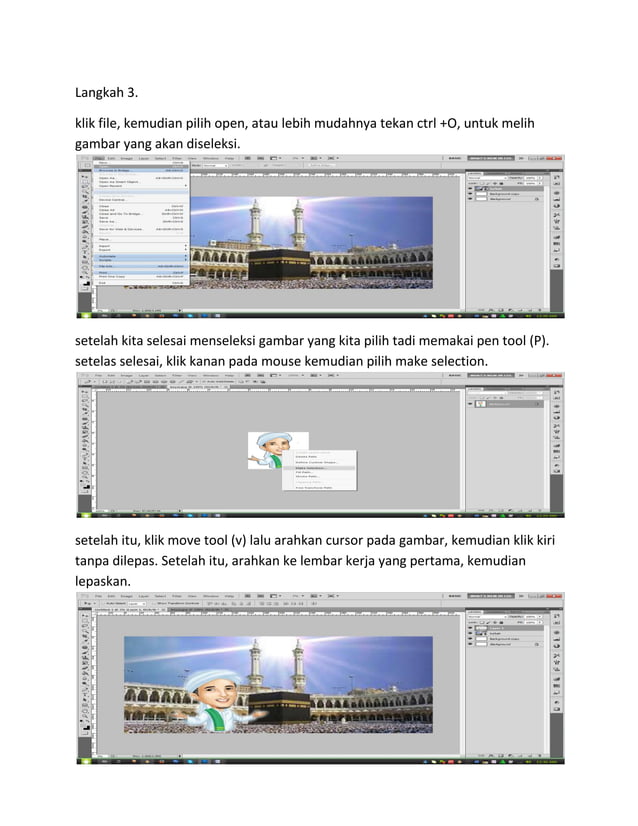 Tutorial pembuatan poster | PDF