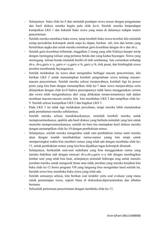 Tutorial pencerminan | DOCX