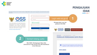 Tutorial Pengajuan IDAK dan IIzin Edar Alkes PKRT - 2023.pdf