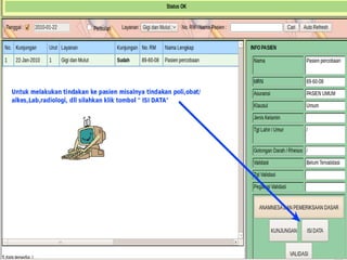 Tutorial penggunaan aplikasi rsc | PPT