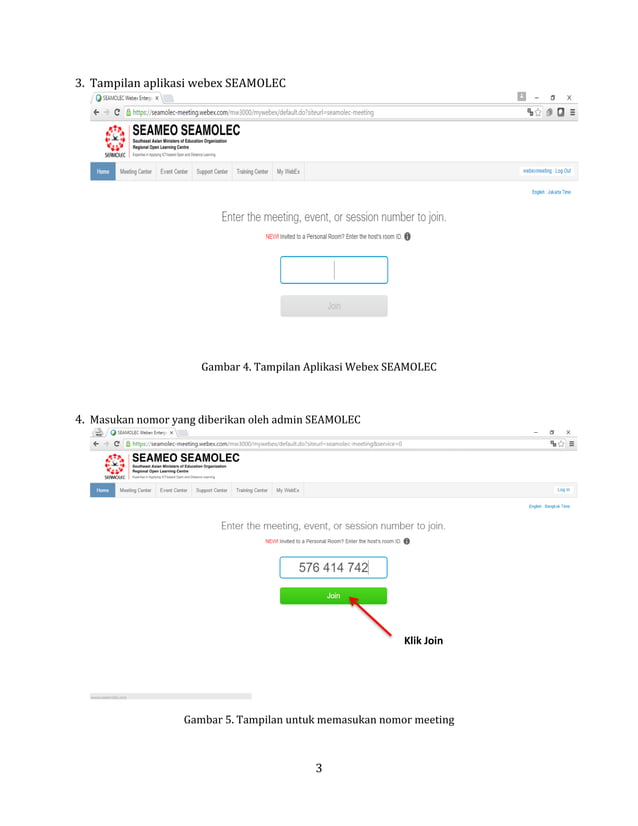 Tutorial penggunaan aplikasi video conference webex | PDF