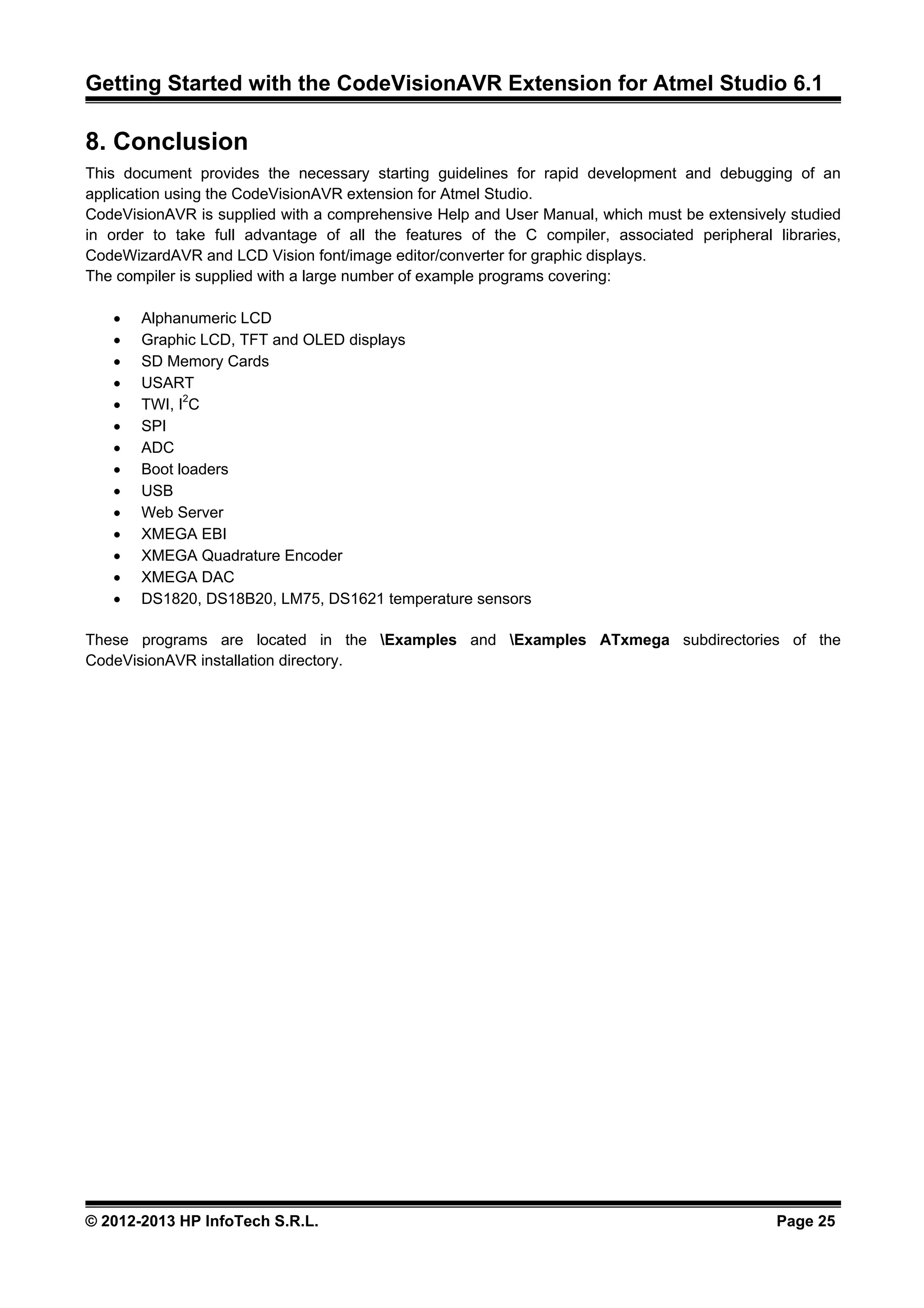 Tutorial Penggunaan CodeVision AVR dengan Bahasa C | PDF