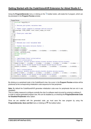 Tutorial Penggunaan CodeVision AVR dengan Bahasa C | PDF