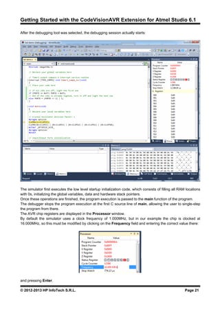 Tutorial Penggunaan CodeVision AVR dengan Bahasa C | PDF