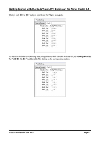 Tutorial Penggunaan CodeVision AVR dengan Bahasa C | PDF