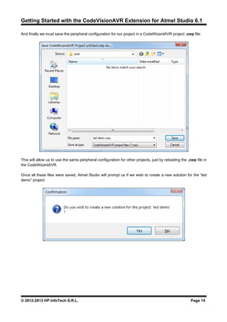 Tutorial Penggunaan CodeVision AVR dengan Bahasa C | PDF