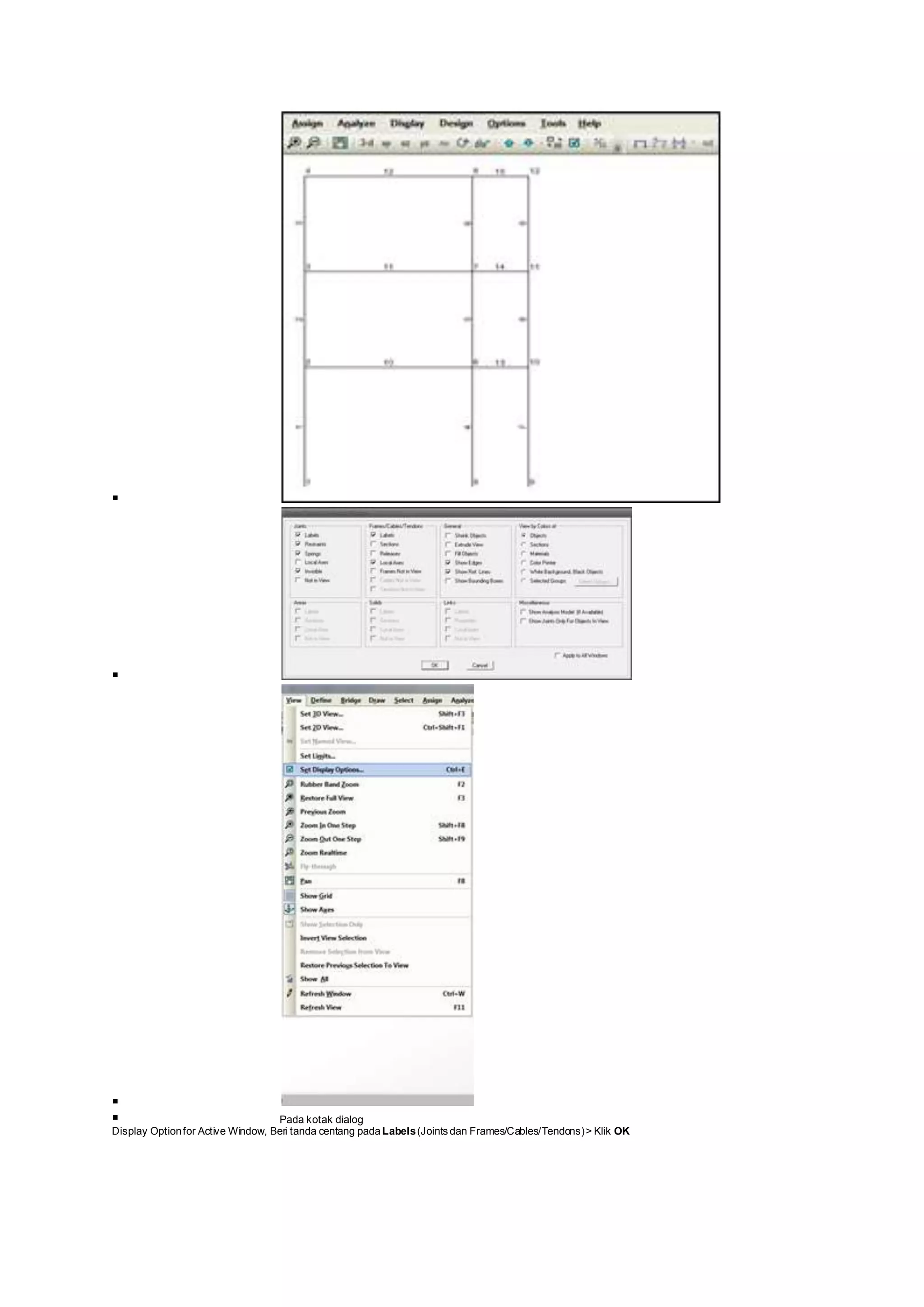Tutorial perhitungan struktur dengan sap 2000 v | DOCX