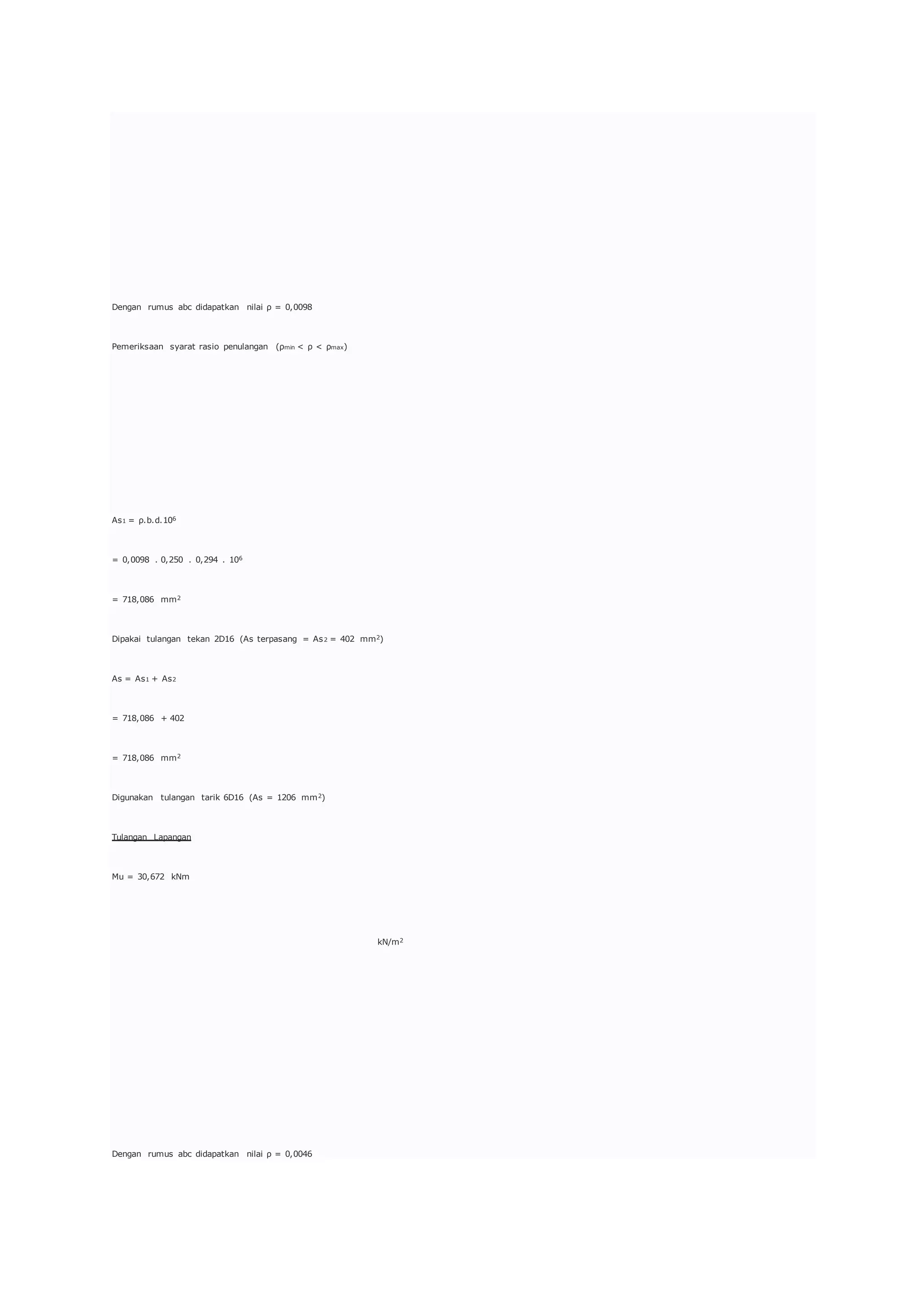 Tutorial perhitungan struktur dengan sap 2000 v | DOCX
