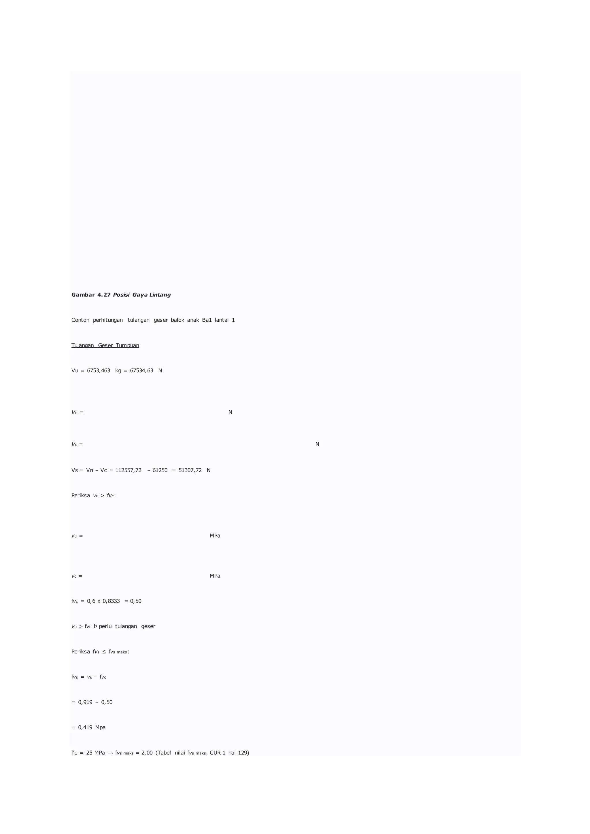 Tutorial perhitungan struktur dengan sap 2000 v | DOCX
