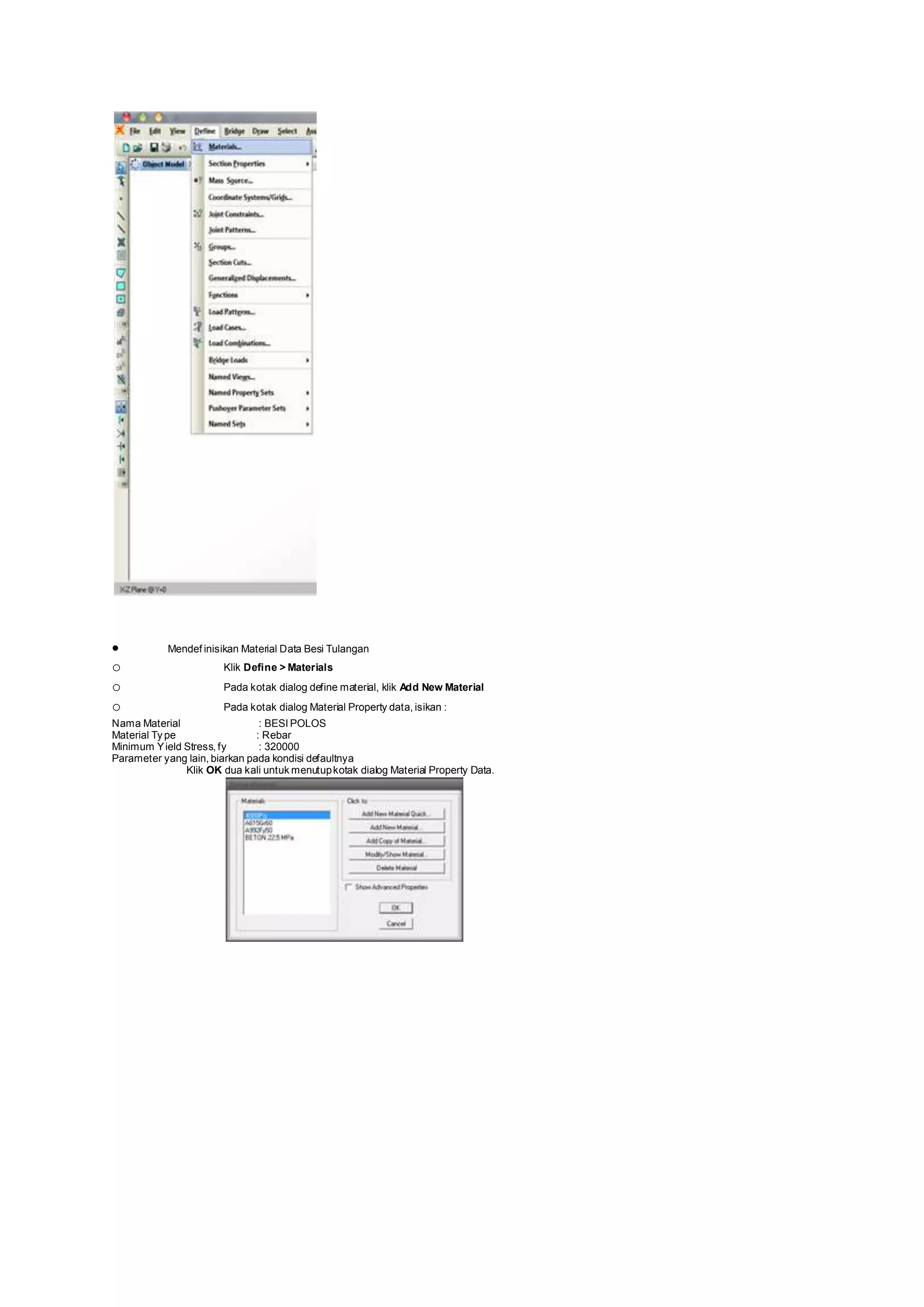 Tutorial perhitungan struktur dengan sap 2000 v | DOCX